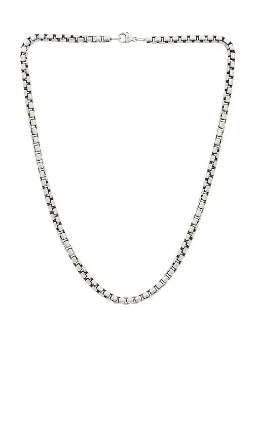 MIRANDA FRYE Jasper 20 Necklace - Silver