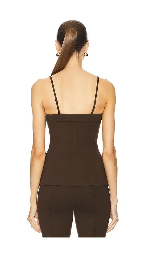 L'academie Benigna Top - Dark Brown