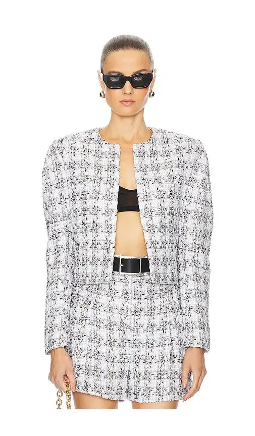 IRO PARIS Gitah Metallic Tweed Jacket