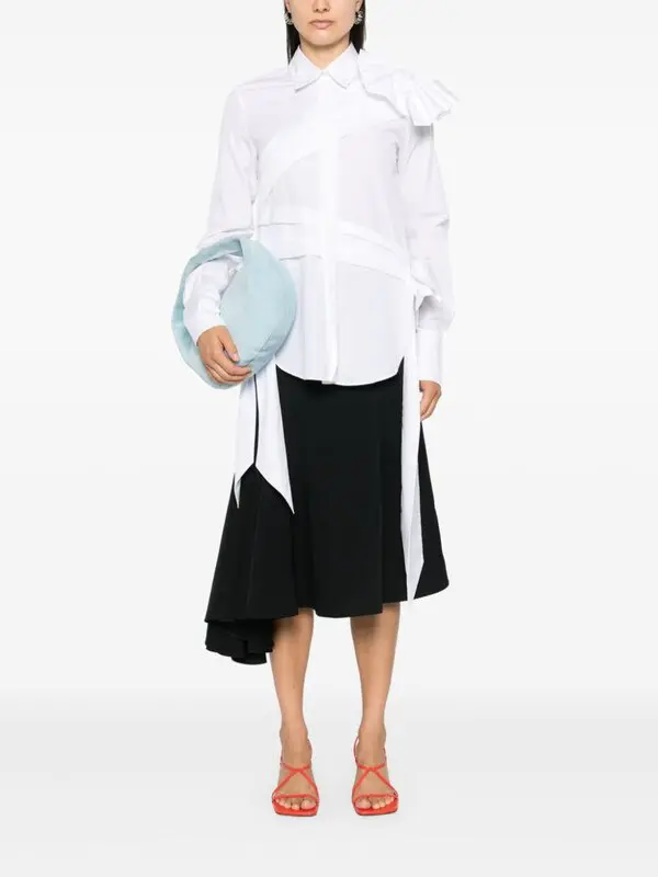 Viktor & Rolf Draped Bow Shirt
