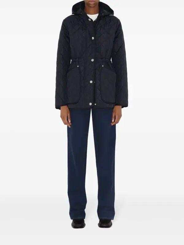 Burberry Quilted Jacket - Blue
