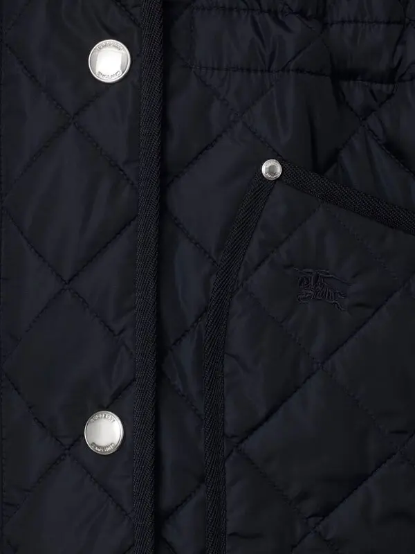 Burberry Quilted Jacket - Blue