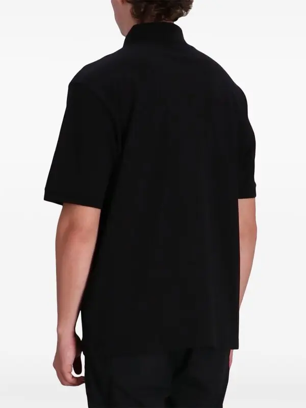 BOSS Logo-print Polo Shirt - Black