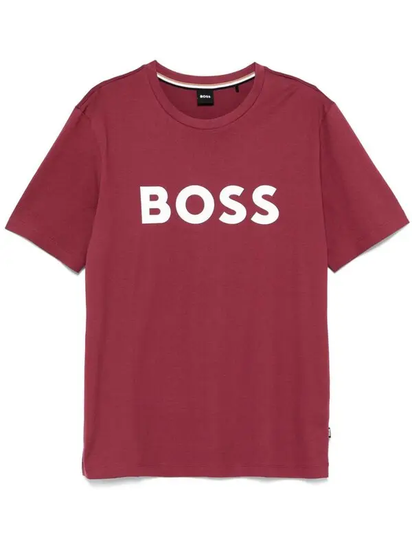 BOSS Logo-print T-shirt - Red