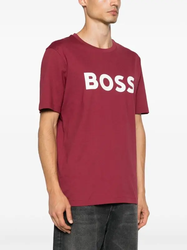 BOSS Logo-print T-shirt - Red
