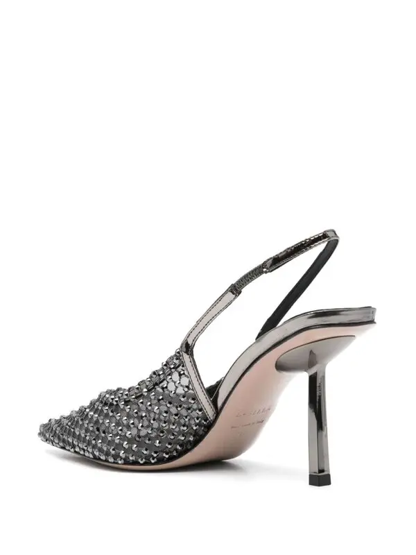 LE SILLA 80mm Gilda Slingback Pumps - Grey