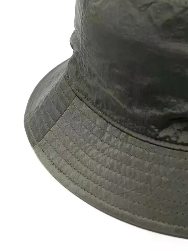 Stone Island Compass Embroidered Bucket Hat - Green