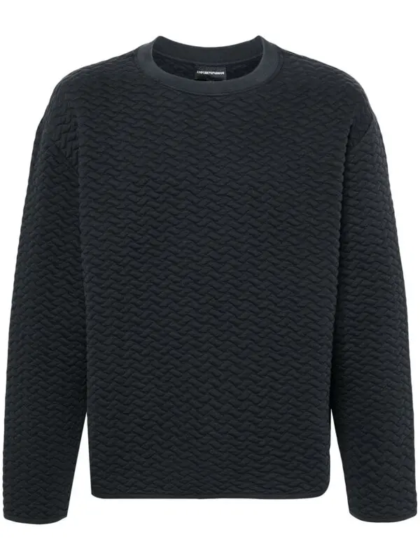 Emporio Armani Quilted Sweatshirt