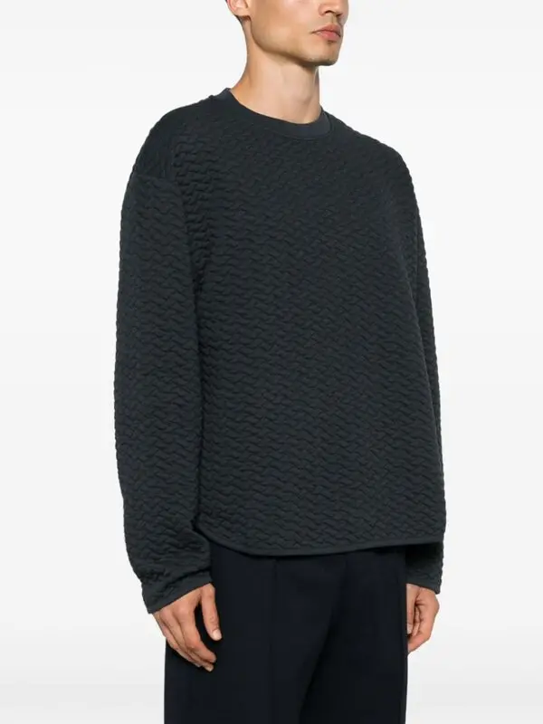 Emporio Armani Quilted Sweatshirt