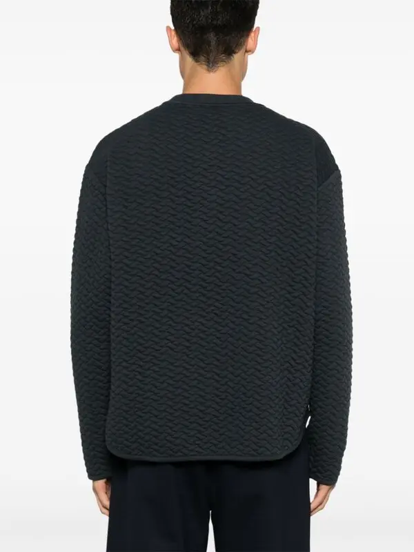 Emporio Armani Quilted Sweatshirt