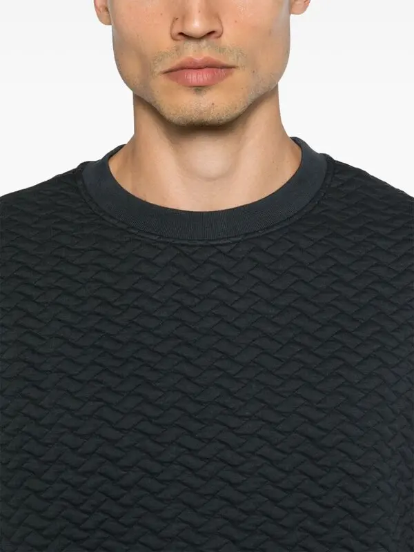 Emporio Armani Quilted Sweatshirt