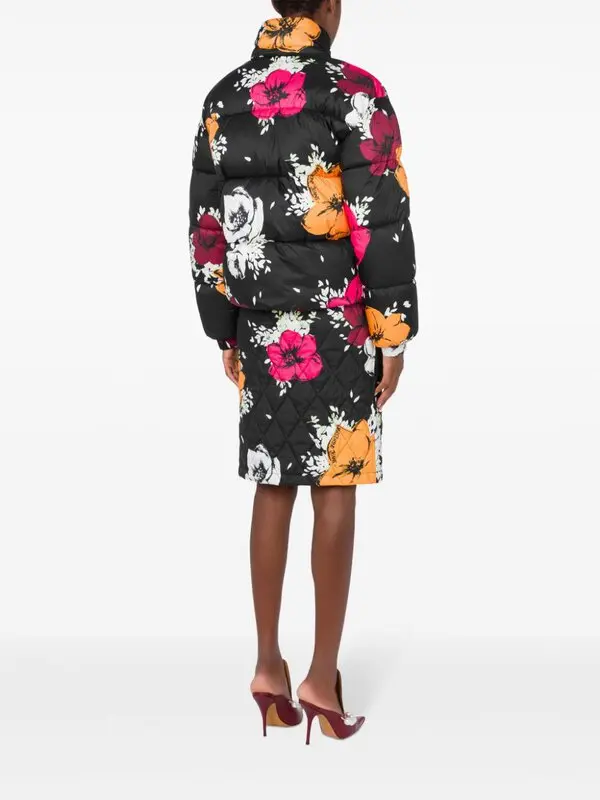 Moschino Floral-print Puffer Jacket