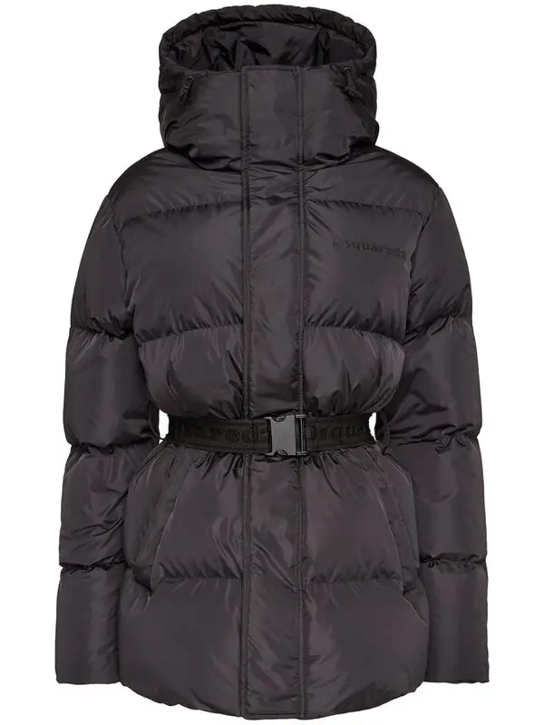 Dsquared2 Belted Puffer Coat