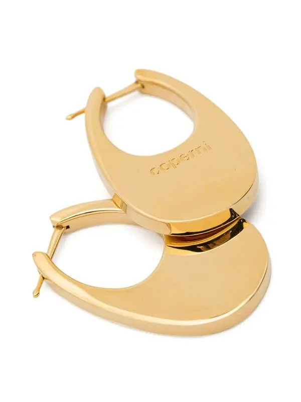 Coperni Medium Swipe Earrings - Gold