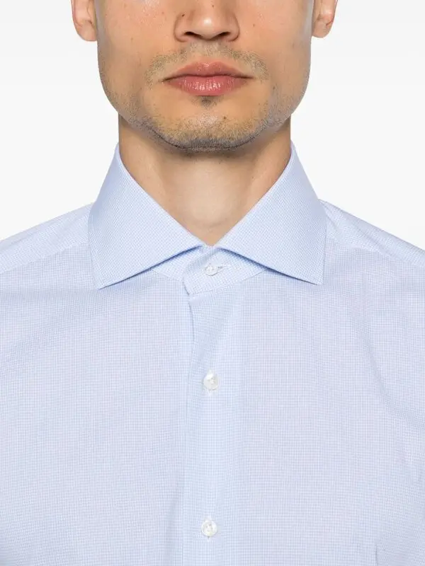BARBA NAPOLI Check-pattern Shirt