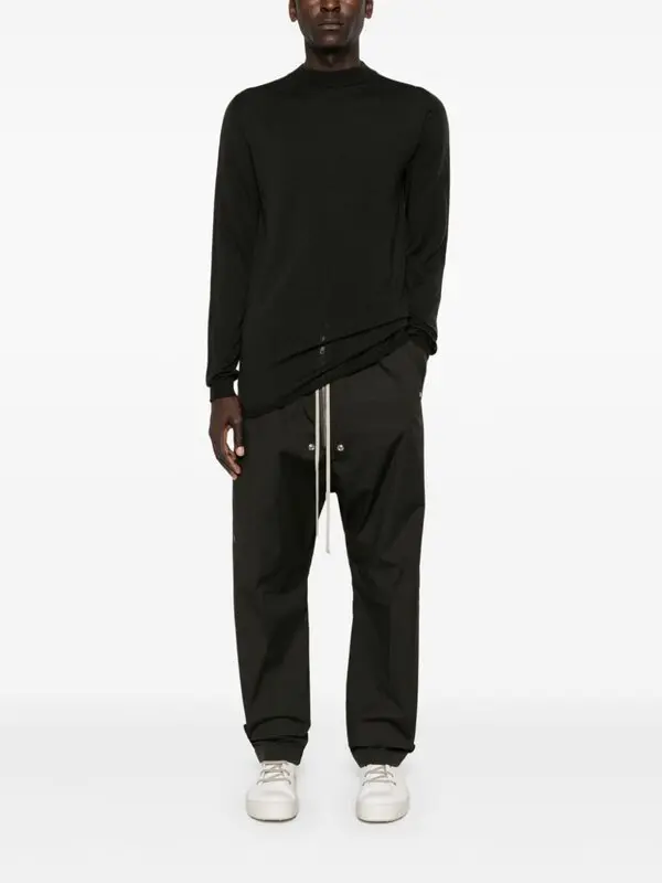 Rick Owens Level Lupetto Fine-knit Jumper - Green