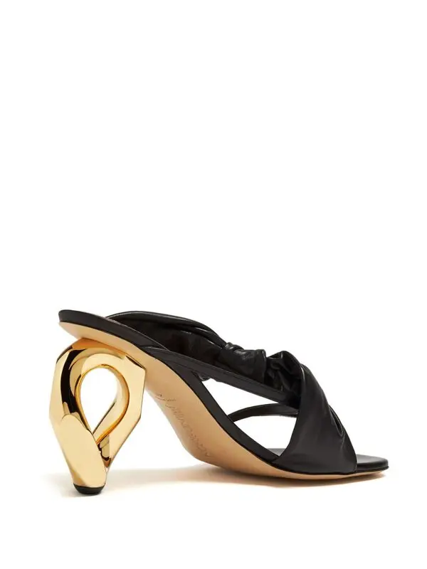 JW Anderson 95mm Chain-heel Mules