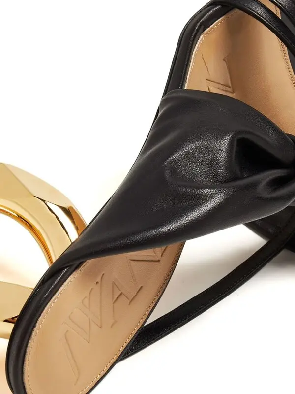 JW Anderson 95mm Chain-heel Mules