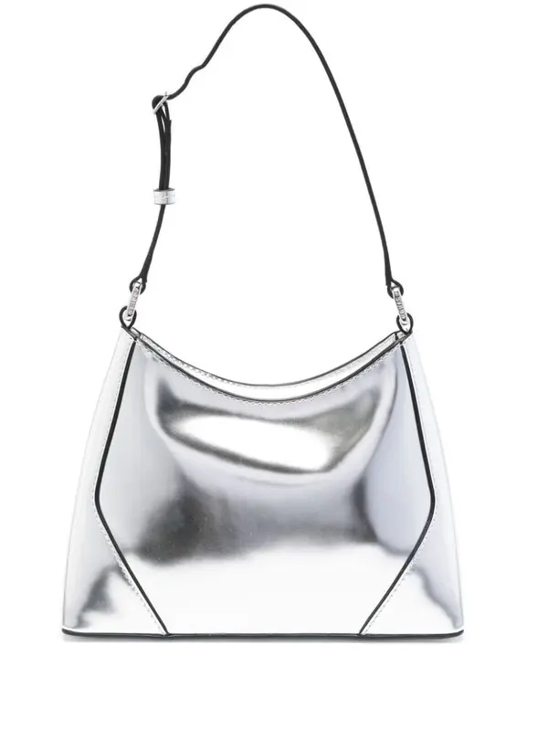 Staud Linda Shoulder Bag - Silver