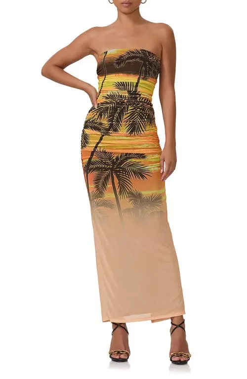 chinese dress ladies LENA EMBROIDERED MAXI DRESS main image 0