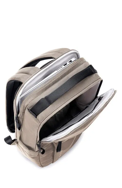 LUX AND NYX 16-inch Laptop Backpack - Light Beige