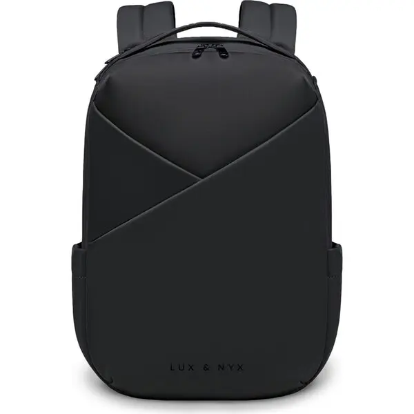 LUX AND NYX Origami Laptop Backpack - Black