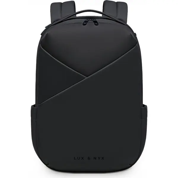LUX AND NYX Origami Laptop Backpack - Black