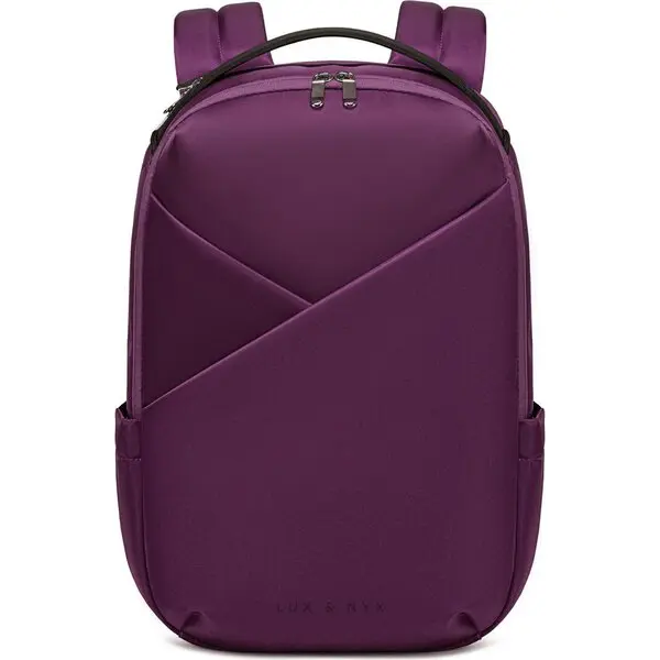 LUX AND NYX Origami 16-inch Laptop Backpack - Wine