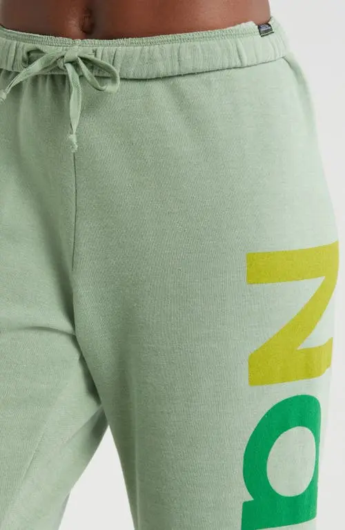 Aviator Nation Rainbow Logo Sweatpants - Sage