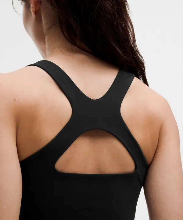Lululemon Bend This Scoop And Cross Bra - Black