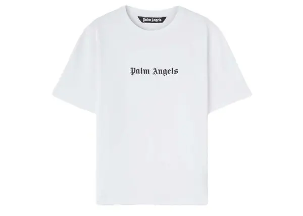 Palm Angels Slim Fit T-shirt - White/black