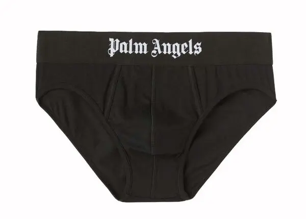 Palm Angels Slip Briefs - Black