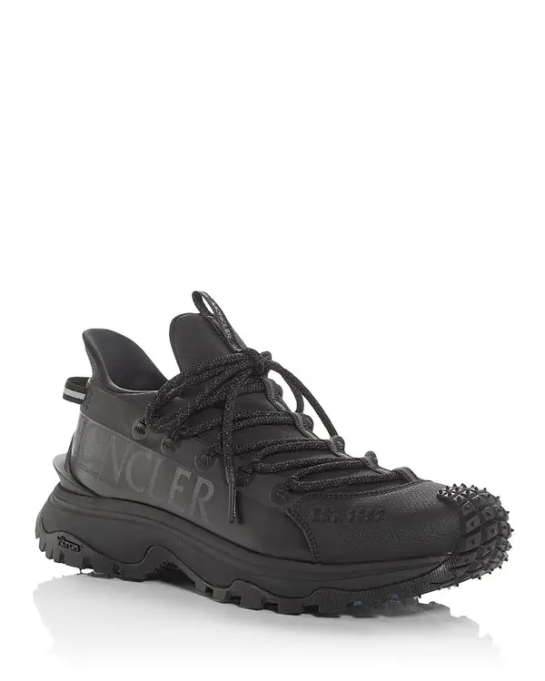 Moncler Trailgrip Lite 2 Low Top Sneakers - Black
