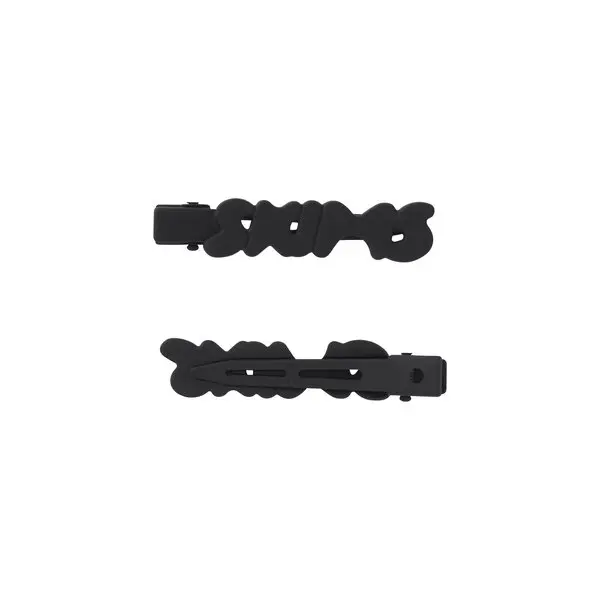 Skims Getting Ready Hair Clips 2 Pack - Onyx | Editorialist