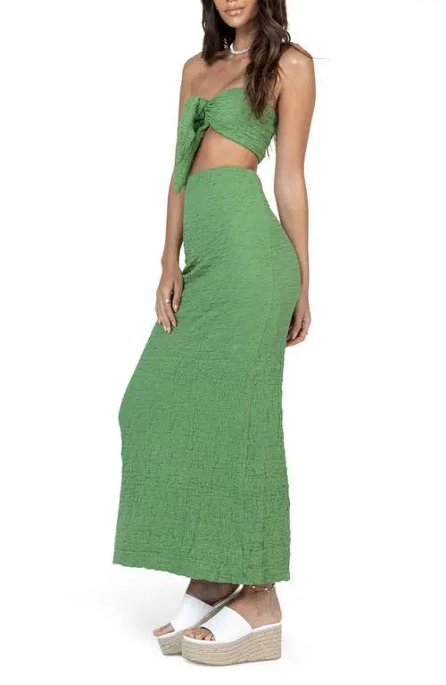 Princess Polly Matilda Crinkle Bandeau & Maxi Skirt Set