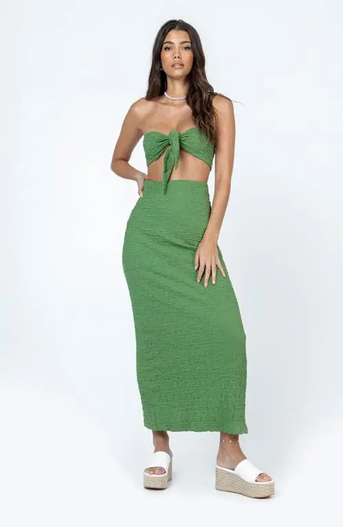 Princess Polly Matilda Crinkle Bandeau & Maxi Skirt Set