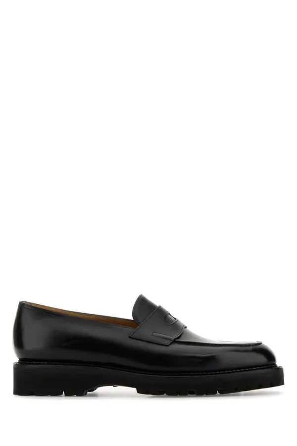 John Lobb Thorne Loafers - Black