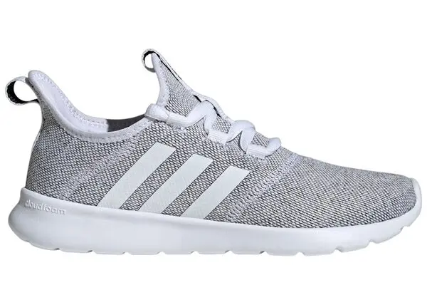 Adidas Athletic Sneakers - Cloud White/cloud White/core Black