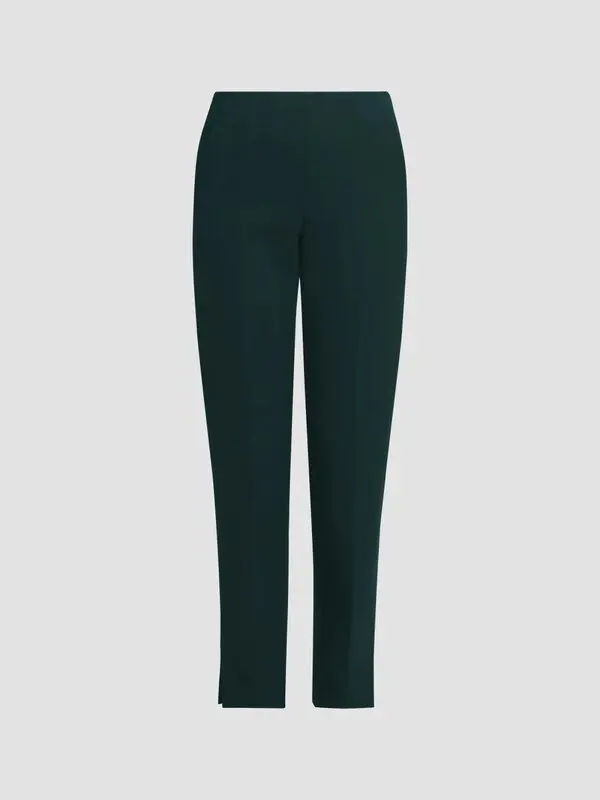 Giorgio Armani Stretch Wool Straight Pants