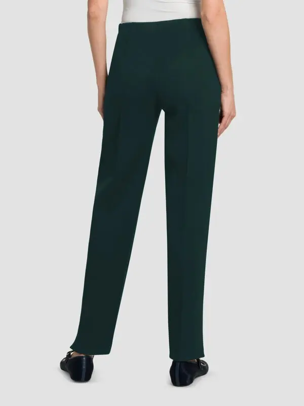 Giorgio Armani Stretch Wool Straight Pants