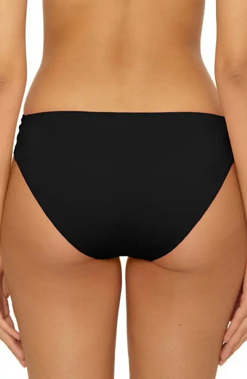 Trina Turk Monaco Side Tab Hipster Bikini Bottom - Black