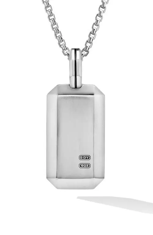 David Yurman Deco Tag Pendant