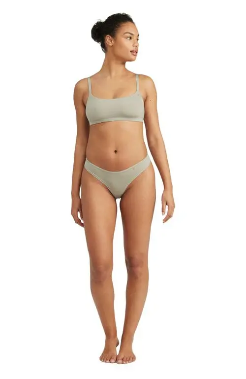NUDEA The Stretch Scoop Neck Bralette - Sage Green