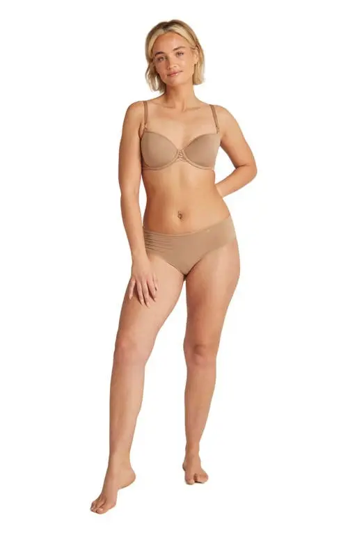 NUDEA The Stretch Mid Rise Bikini Brief - Bare03