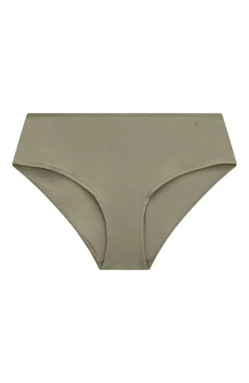 NUDEA The Stretch Mid Rise Bikini Brief - Sage Green