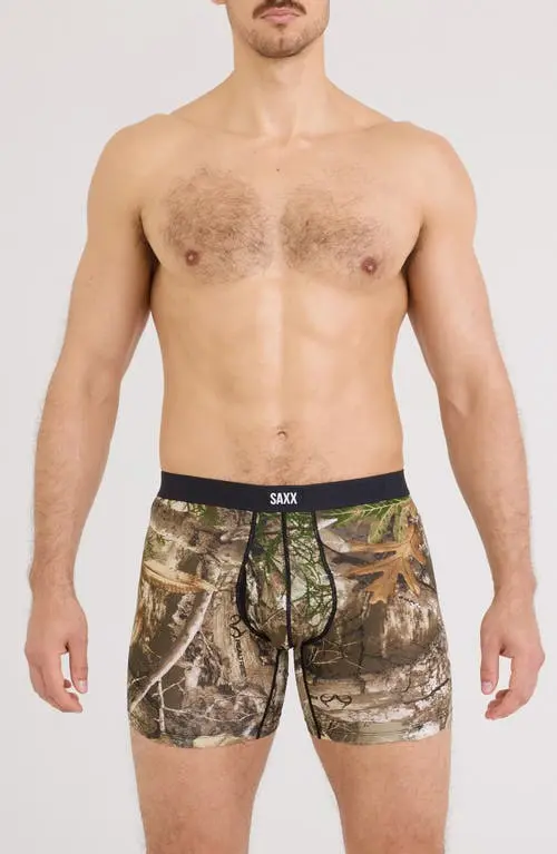 SAXX Vibe Xtra Soft Comfort Boxer Briefs - Real Tree Edge-multi