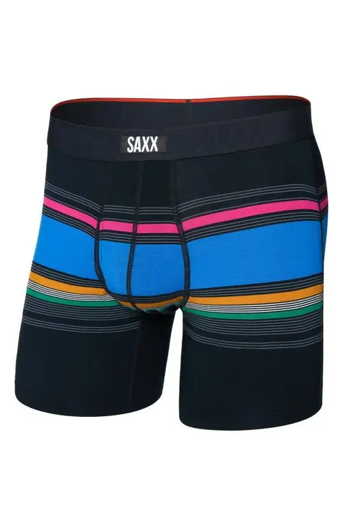 SAXX Vibe Xtra Soft Comfort Boxer Briefs - Throwback Stripe-multi