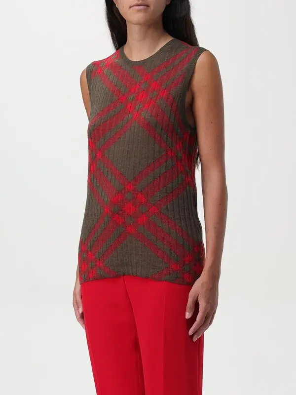 Burberry Sleeveless Knit Top