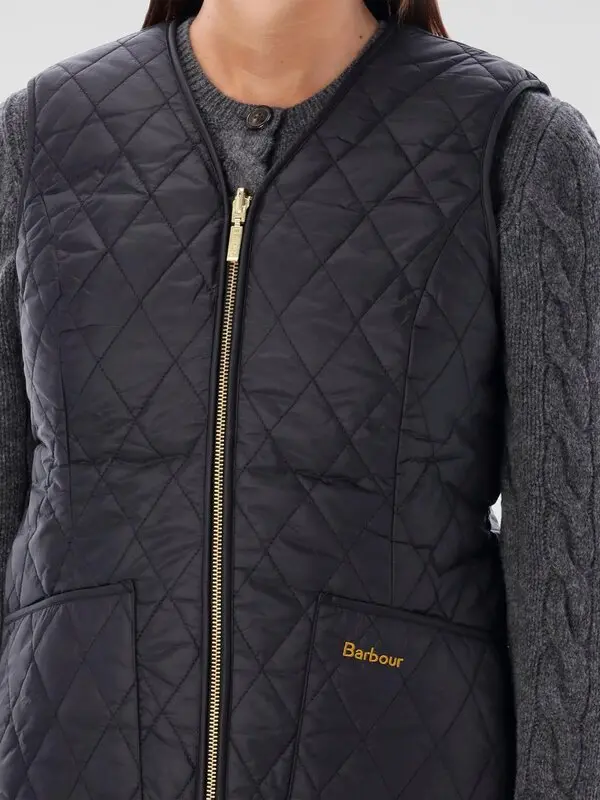 Barbour Markenfield Reversible Quilted Gilet - Black
