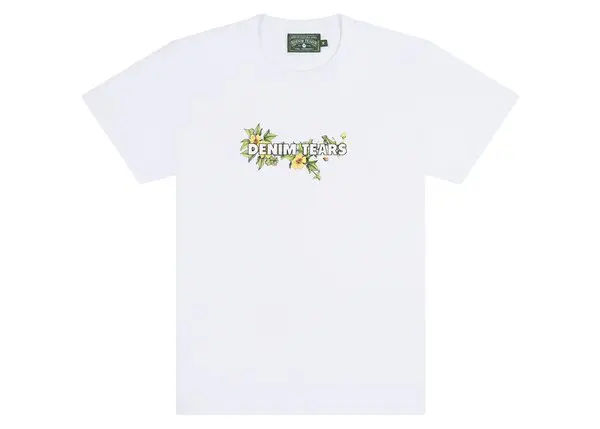 DENIM TEARS Logo Tee Shirt - White
